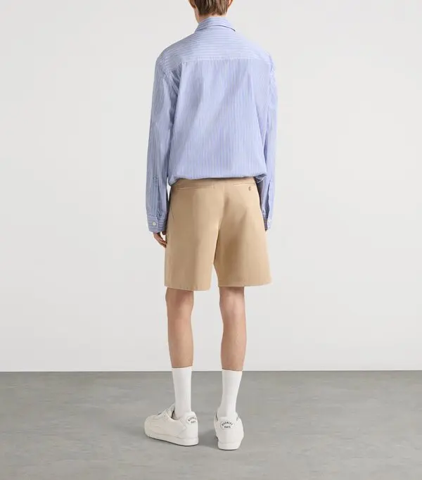 Givenchy Cotton Grosgrain-trim Shorts