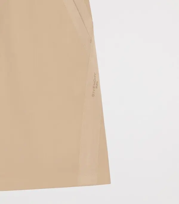 Givenchy Cotton Grosgrain-trim Shorts