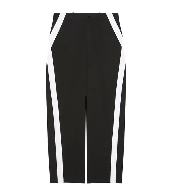 Givenchy Cotton Track Trousers - Black