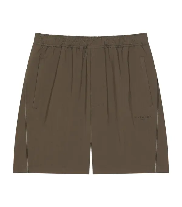 Givenchy Elasticated Couture Seam Shorts