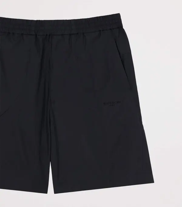 Givenchy Cotton-blend Elasticated Shorts