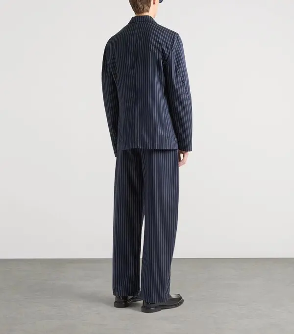 Givenchy Stripe Couture Seam Trousers