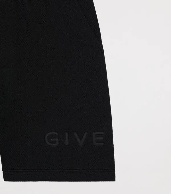 Givenchy Cotton-blend Logo Shorts