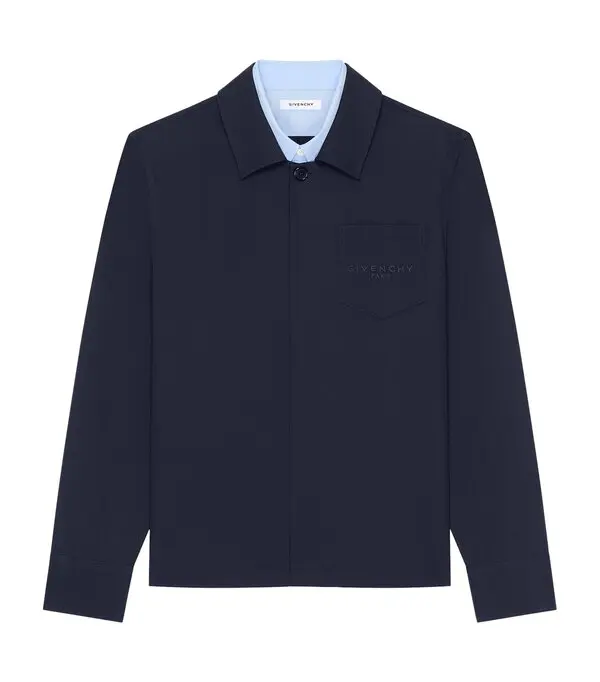 Givenchy Wool Trompe-l'oeil Shirt