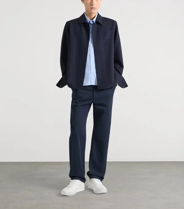 Givenchy Wool Trompe-l'oeil Shirt