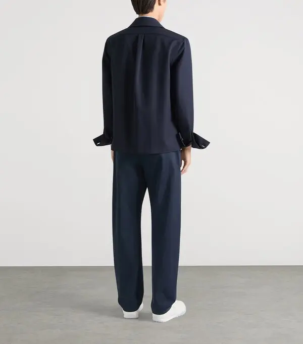 Givenchy Wool Trompe-l'oeil Shirt