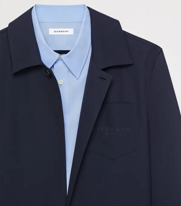 Givenchy Wool Trompe-l'oeil Shirt