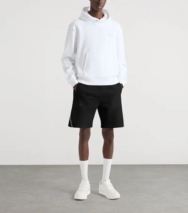 Givenchy Fleece Couture Seam Shorts