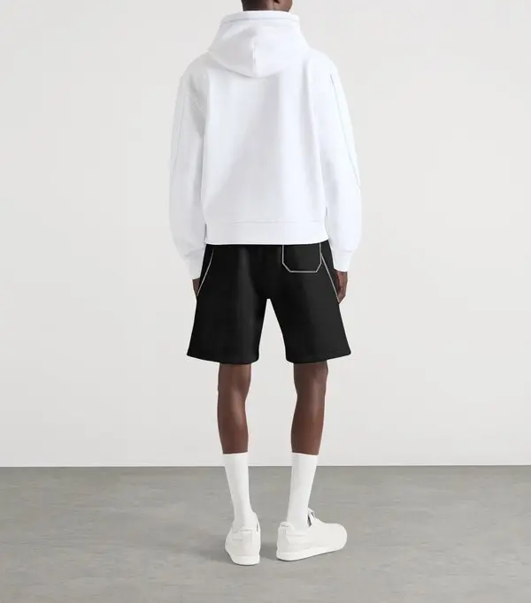 Givenchy Fleece Couture Seam Shorts
