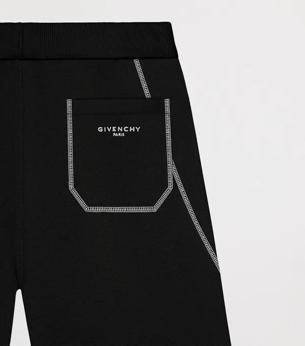 Givenchy Fleece Couture Seam Shorts