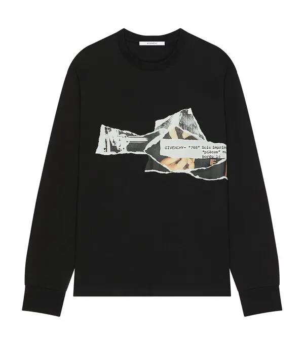 Givenchy Cotton Printed Long-sleeve T-shirt