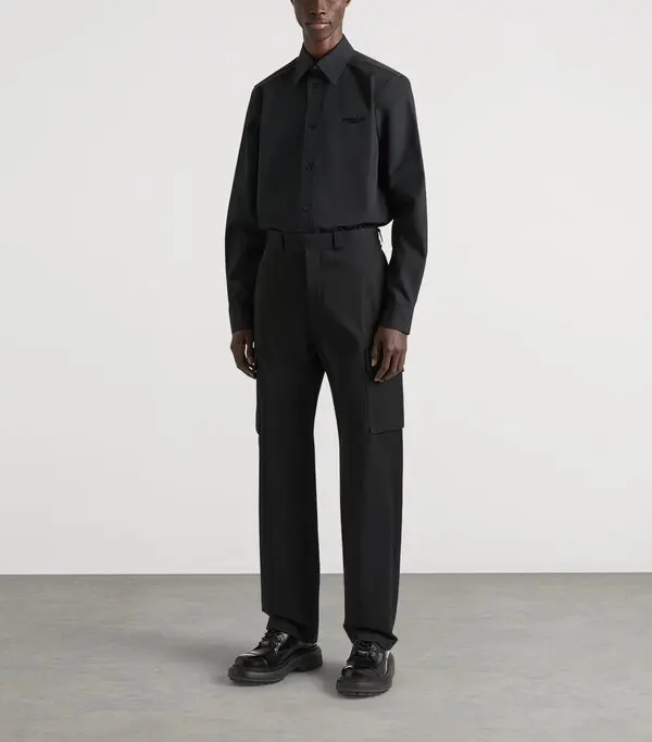 Givenchy Cotton Poplin Logo Shirt