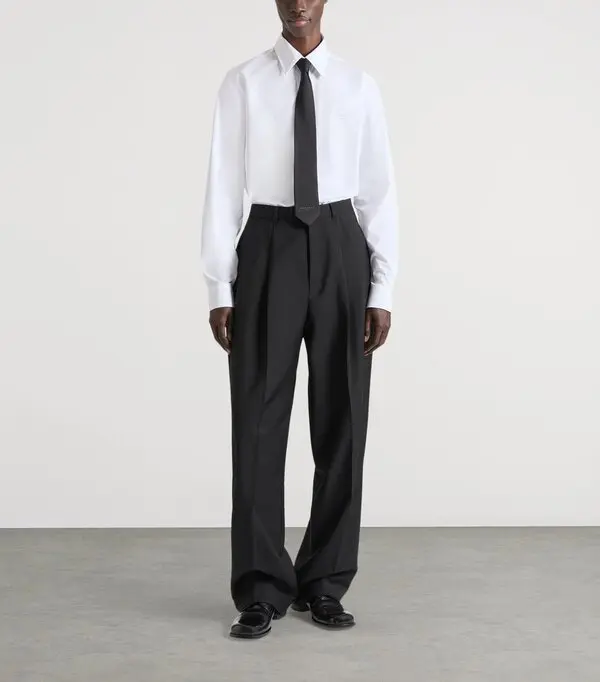 Givenchy Cotton Poplin Logo Shirt