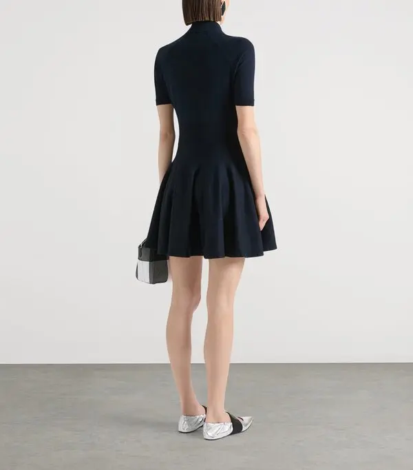 Givenchy Knitted Mini Polo Dress