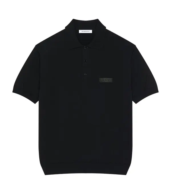 Givenchy Cotton Couture Seam Polo Shirt