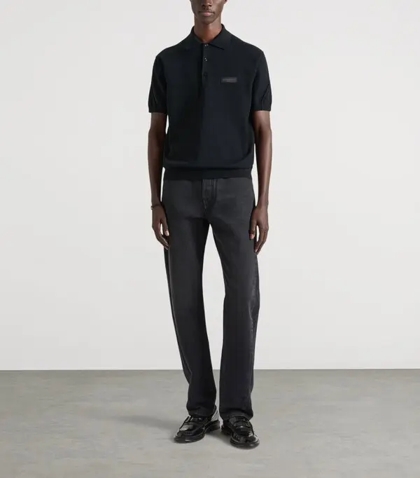 Givenchy Cotton Couture Seam Polo Shirt