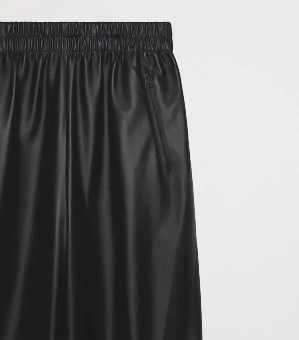 Givenchy Leather Elasticated Trousers