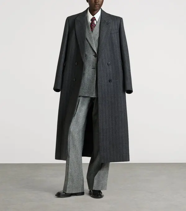 Givenchy Wool Longline Coat
