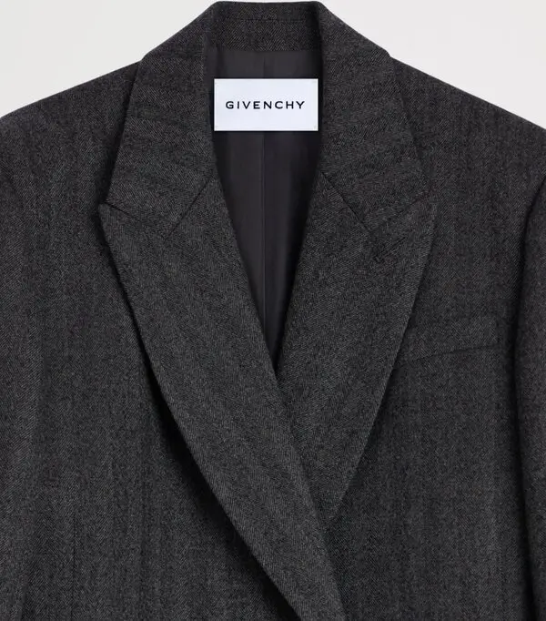 Givenchy Wool Longline Coat