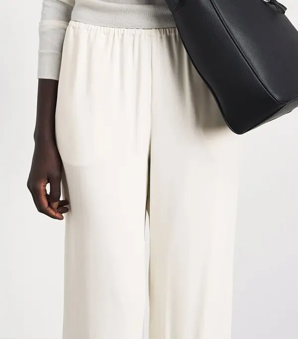 TOTEME Crepe Cady Drawstring Trousers
