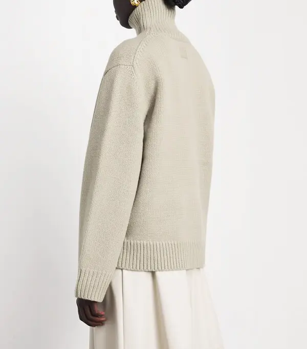 TOTEME Wool Rollneck Sweater