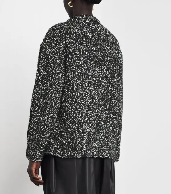 TOTEME Wool-silk Flecked Sweater