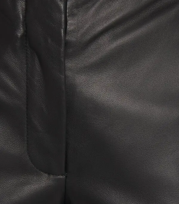 TOTEME Leather Easy Trousers