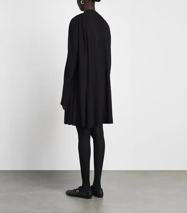 TOTEME Cady Scarf-detail Mini Dress