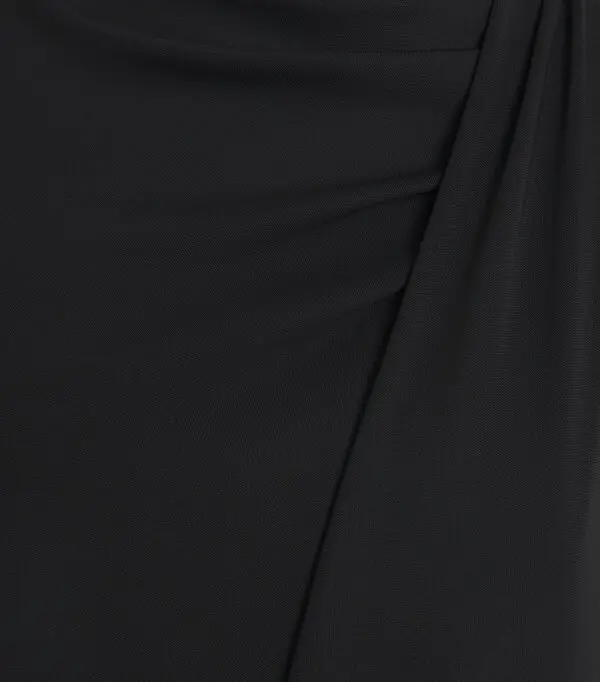 TOTEME Cady Scarf-detail Mini Dress
