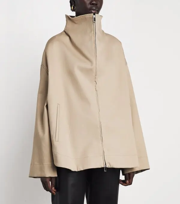 TOTEME Cotton High-neck Country Jacket
