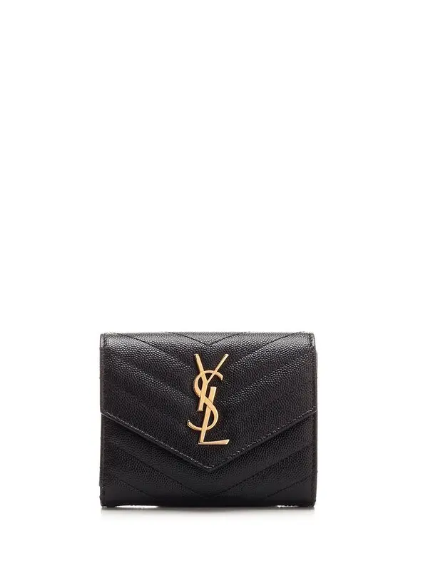 Saint Laurent Cassandre Small Wallet