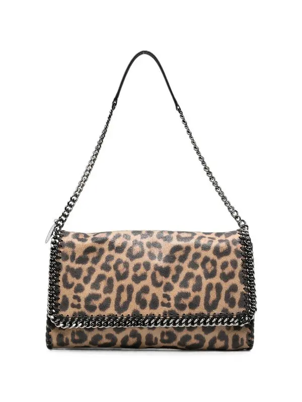 Stella McCartney Falabella Leopard Print Messenger Bag