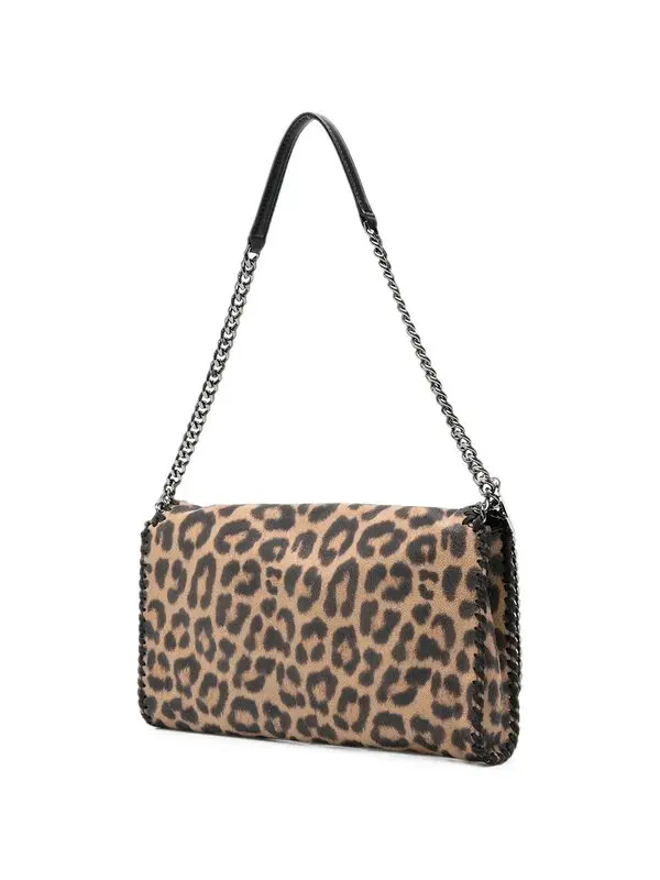 Stella McCartney Falabella Leopard Print Messenger Bag