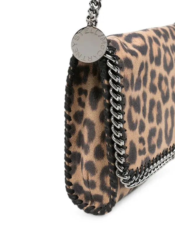 Stella McCartney Falabella Leopard Print Messenger Bag