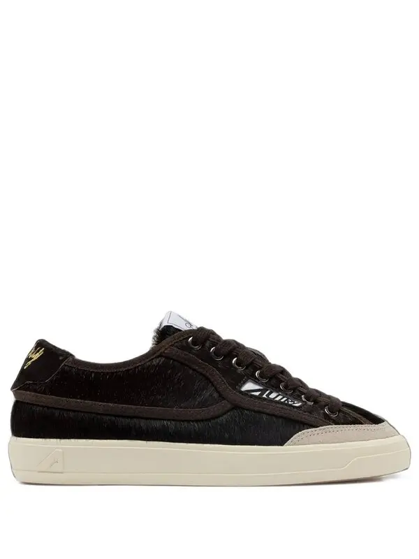 AUTRY Windscape Low Sneakers With Pony-hair Effect