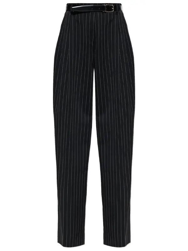 Dolce & Gabbana Pinstriped Wool Trousers