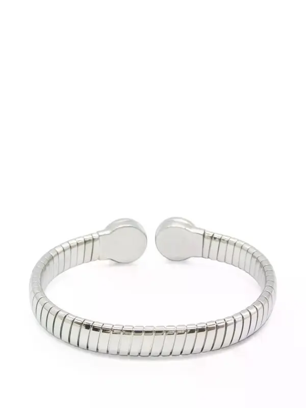 BVLGARI 2010s Tubogas Diamond Bracelet