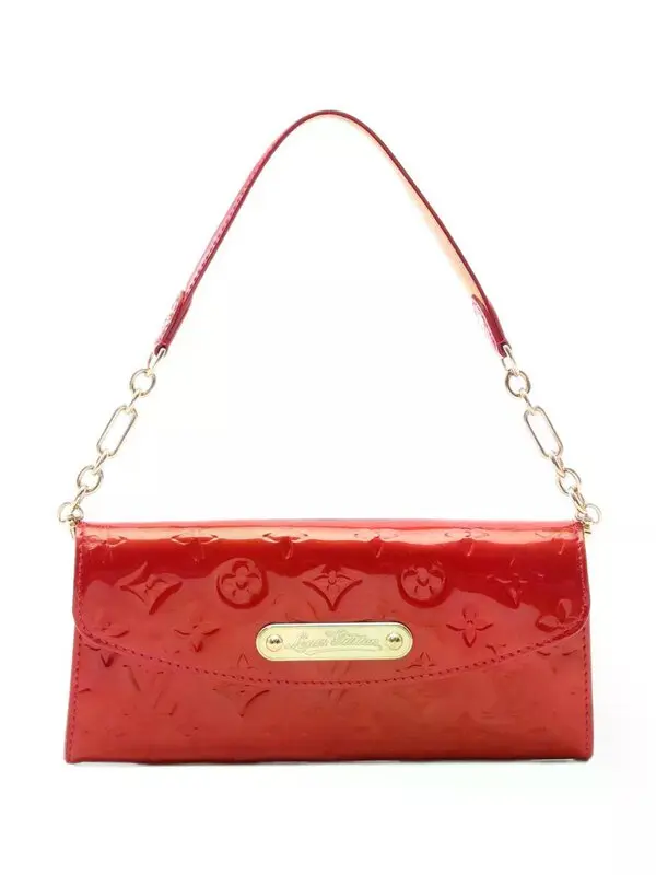 LOUIS VUITTON 2010 Monogram Vernis Sunset Bluebird Handbag