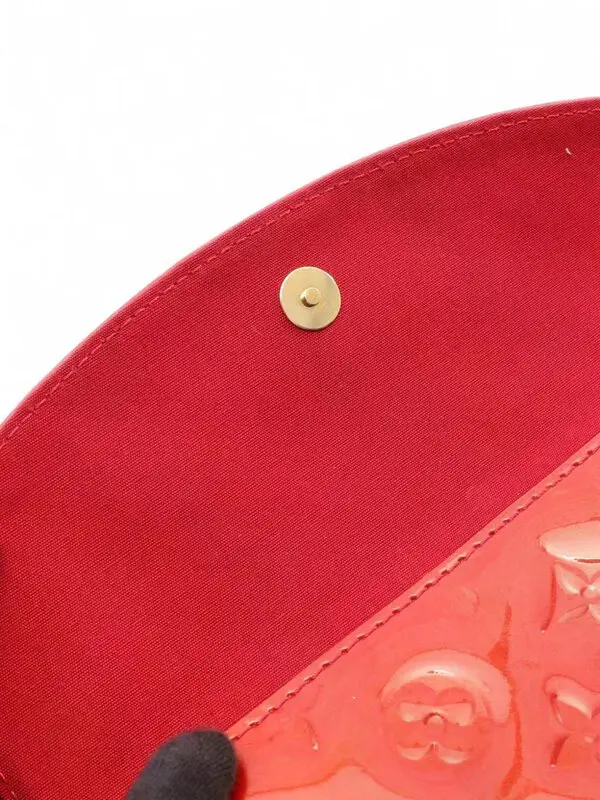 LOUIS VUITTON 2010 Monogram Vernis Sunset Bluebird Handbag