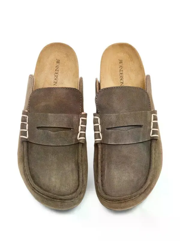 JW Anderson Stitch Suede Sandals
