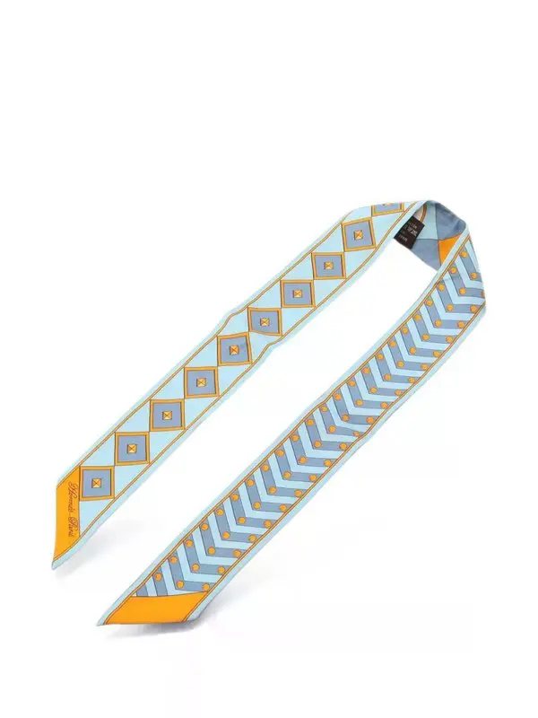 Hermès 2000s Colliers Et Chiens Scarf