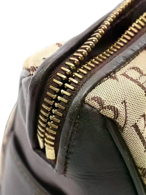 Bottega Veneta 2000s Monogram Canvas Handbag