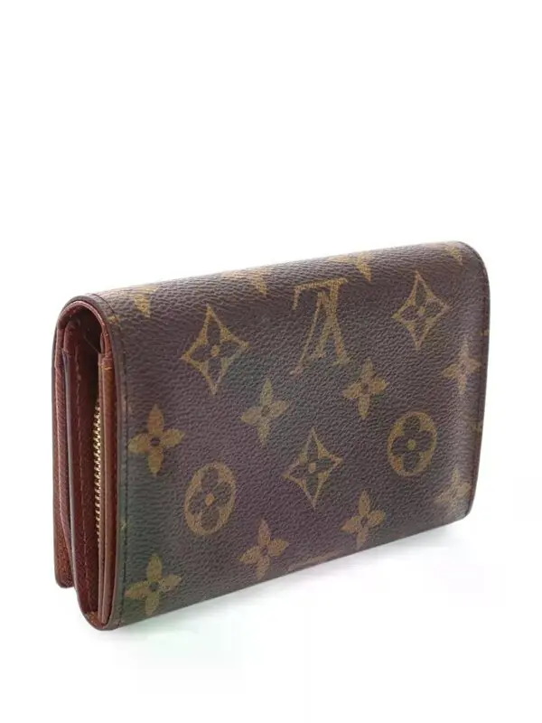 LOUIS VUITTON 2005 Monogram Porte-monnaie Bie Tresor Wallet