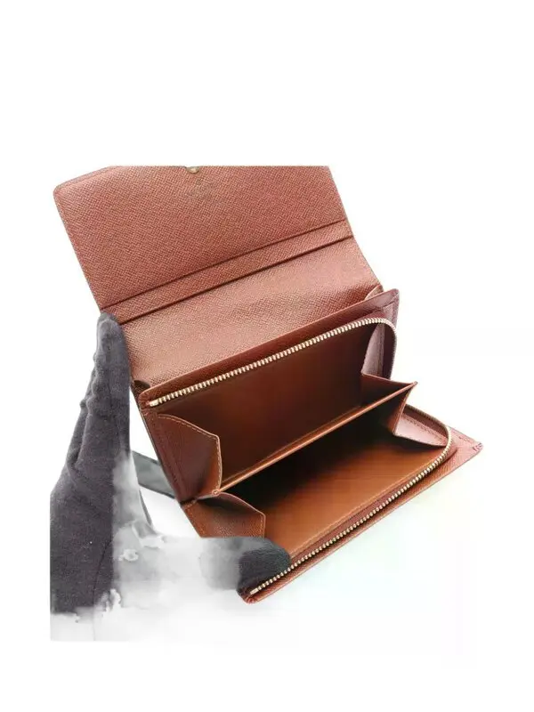 LOUIS VUITTON 2005 Monogram Porte-monnaie Bie Tresor Wallet