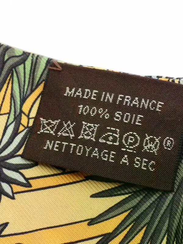 Hermès 2010s Animapolis Ribbon Scarf