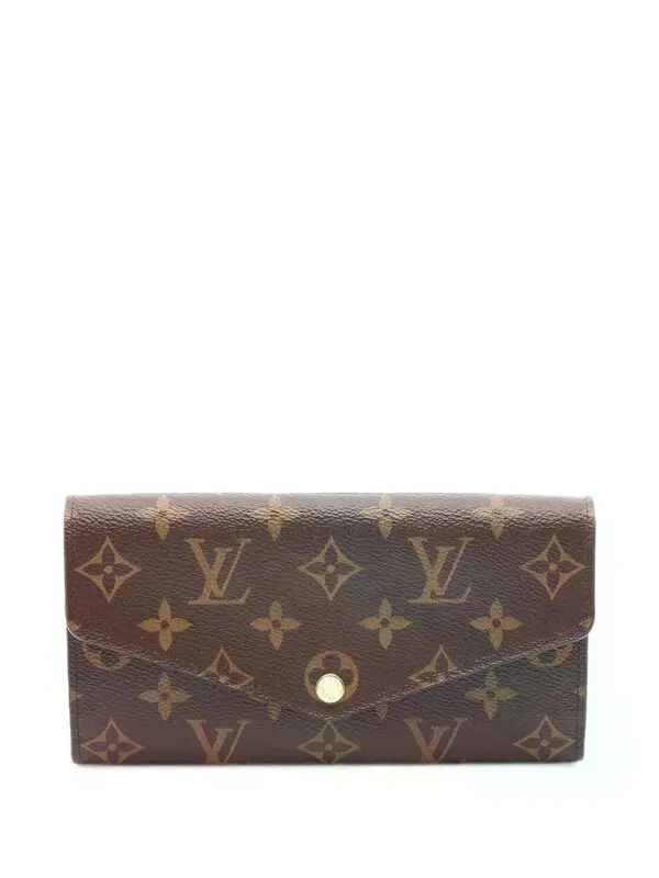 LOUIS VUITTON Monogram Sarah Long Wallet