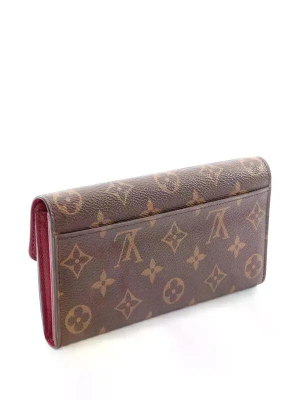 LOUIS VUITTON Monogram Sarah Long Wallet