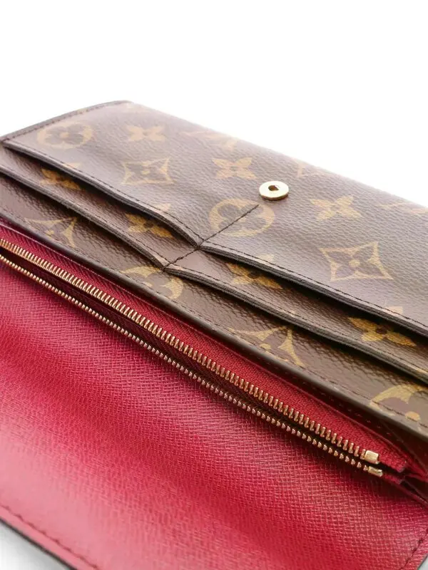 LOUIS VUITTON Monogram Sarah Long Wallet
