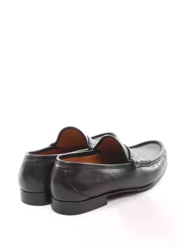 Gucci 2000s Micro Gg Guccissima Loafers