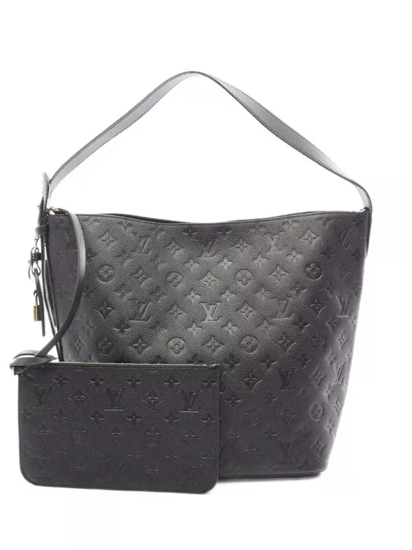 LOUIS VUITTON 2010s Gm All In Empreinte Shoulder Bag - Black